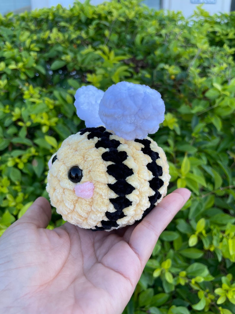 Bee Crochet Pattern Plushie PDF Download - Etsy