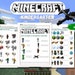 Kindergarten Minecraft Tracing and Math Activity Bundle - Etsy