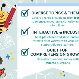 2nd Grade Reading Comprehension Bundle Worksheets | Fun, Engaging ...