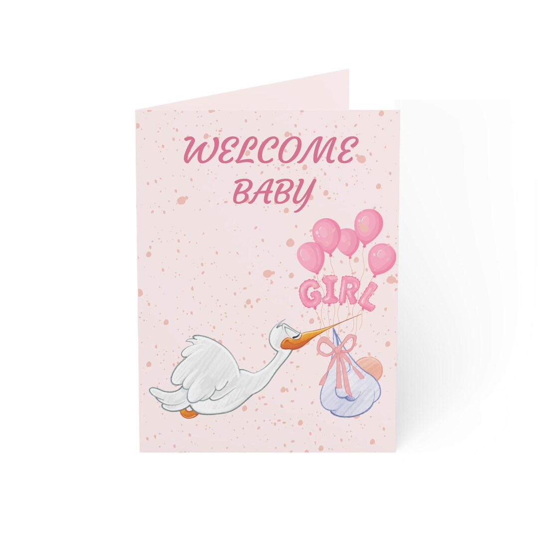 New Baby Card - New Mom Congratulation Card - Baby Shower Card ...