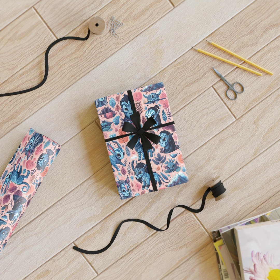 Avatar Wrapping Papers - Avatar Theme Party Crafts - DIY Avatar ...