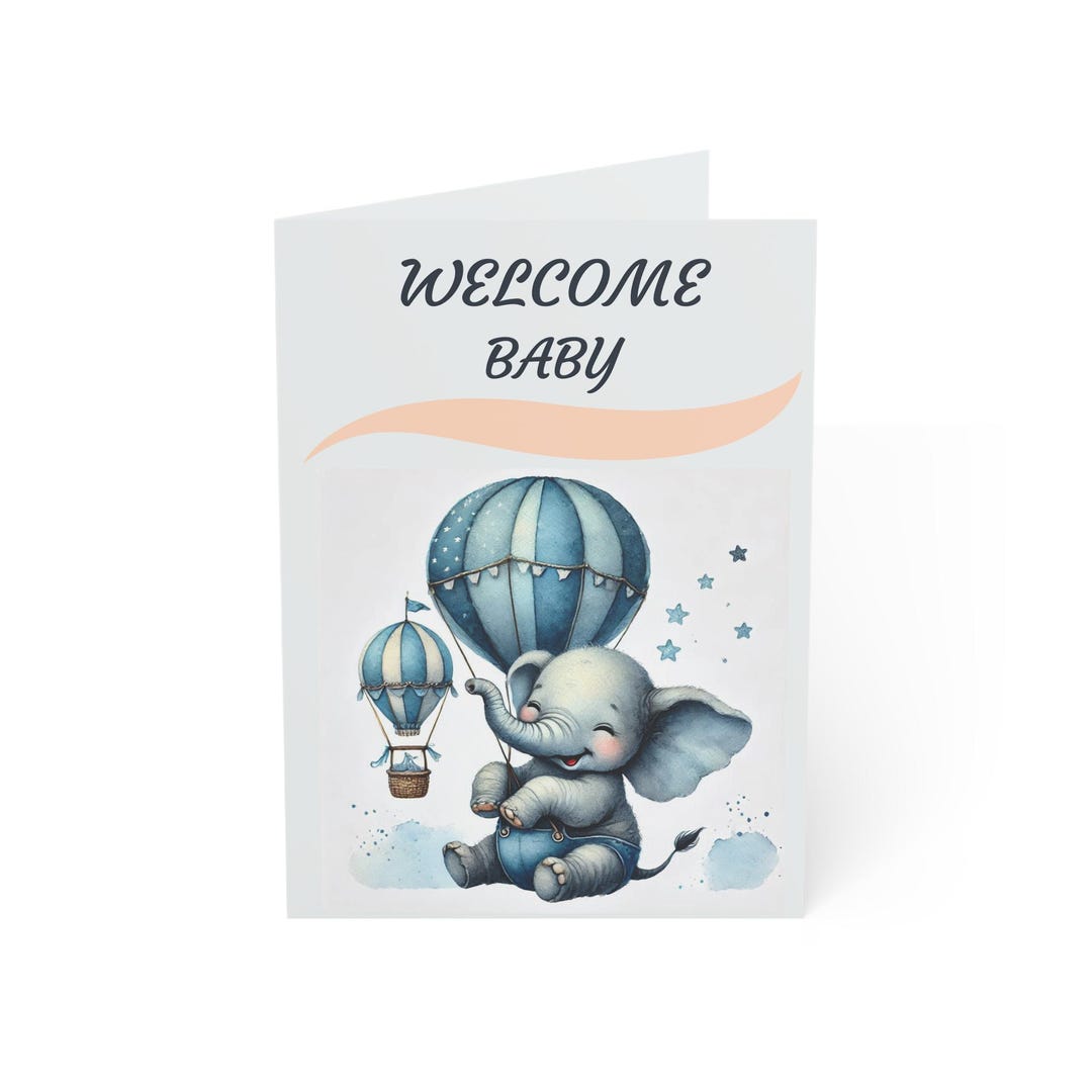 New Baby Card - New Mom Congratulation Card - Baby Shower Card ...