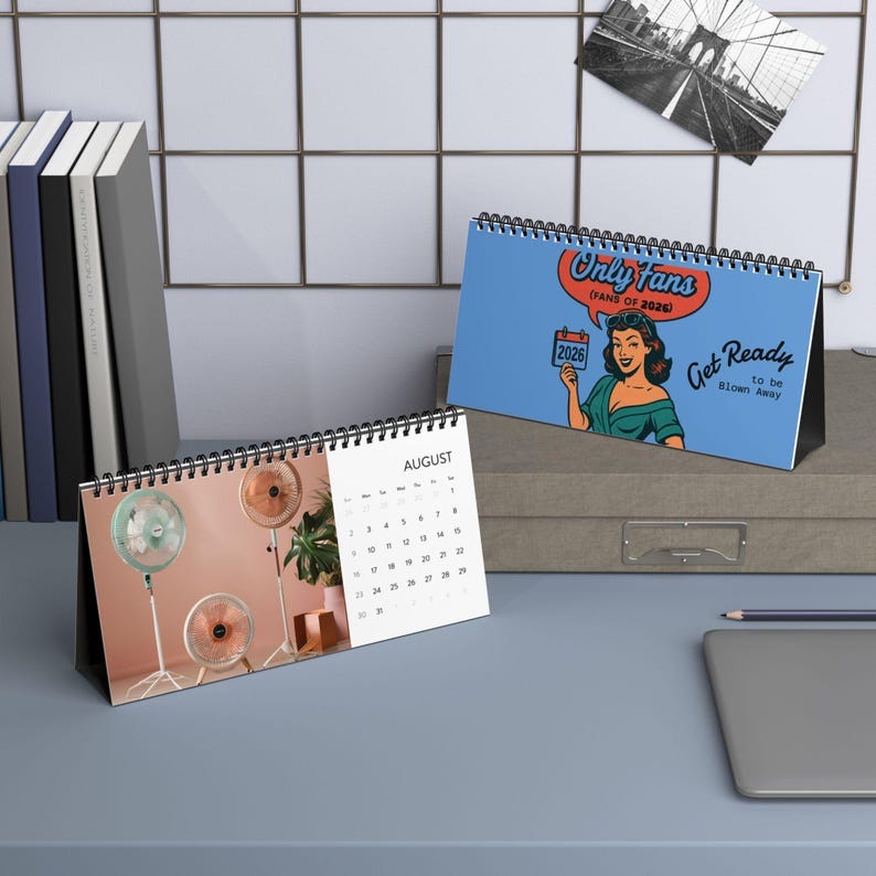 Funny Desk Calendar 2026 - Only Fans Meme Calendar - Etsy