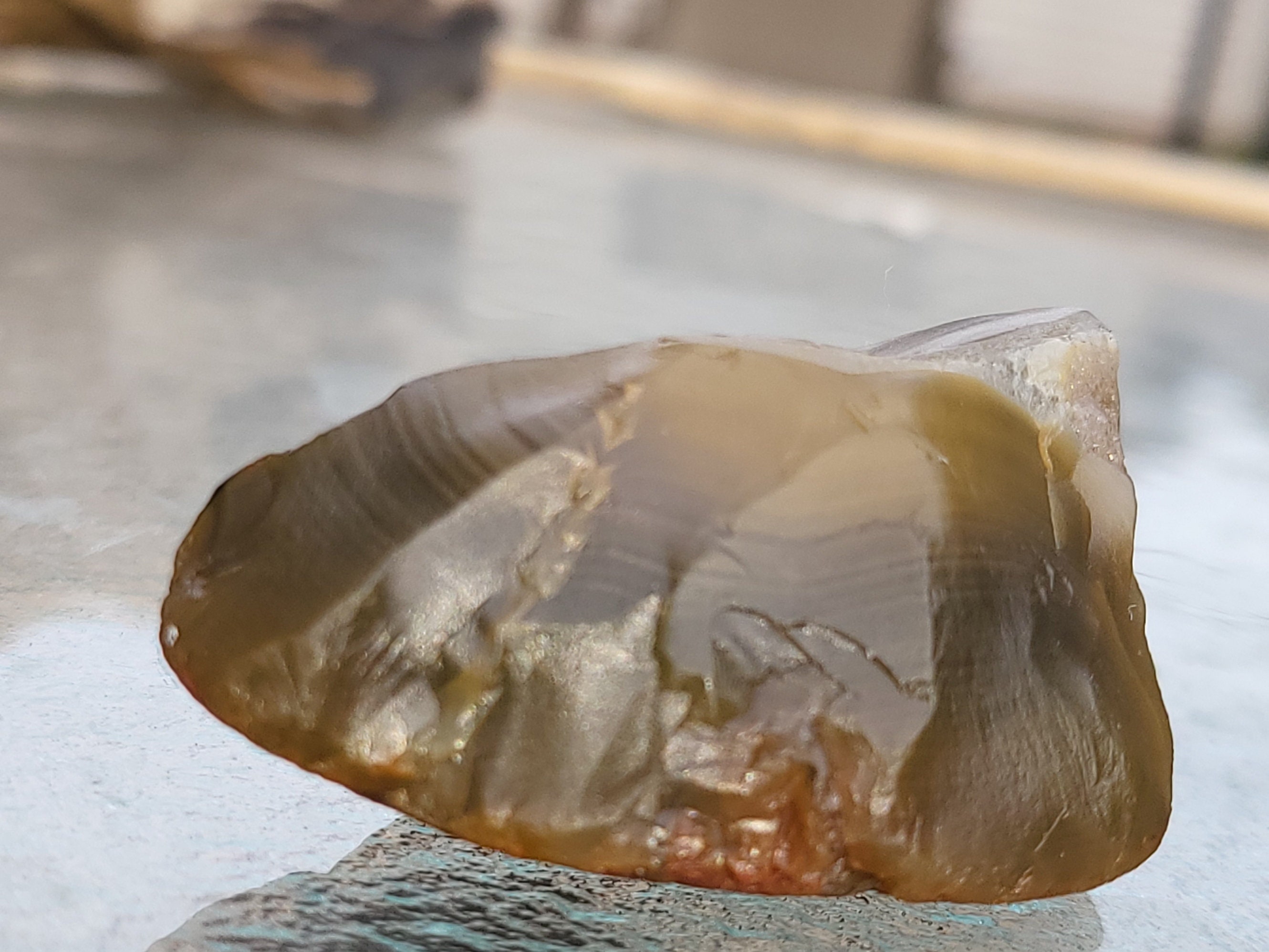 Ghost Bands Everywhere A Large Hunk of Lake Superior Agate With Truly ...
