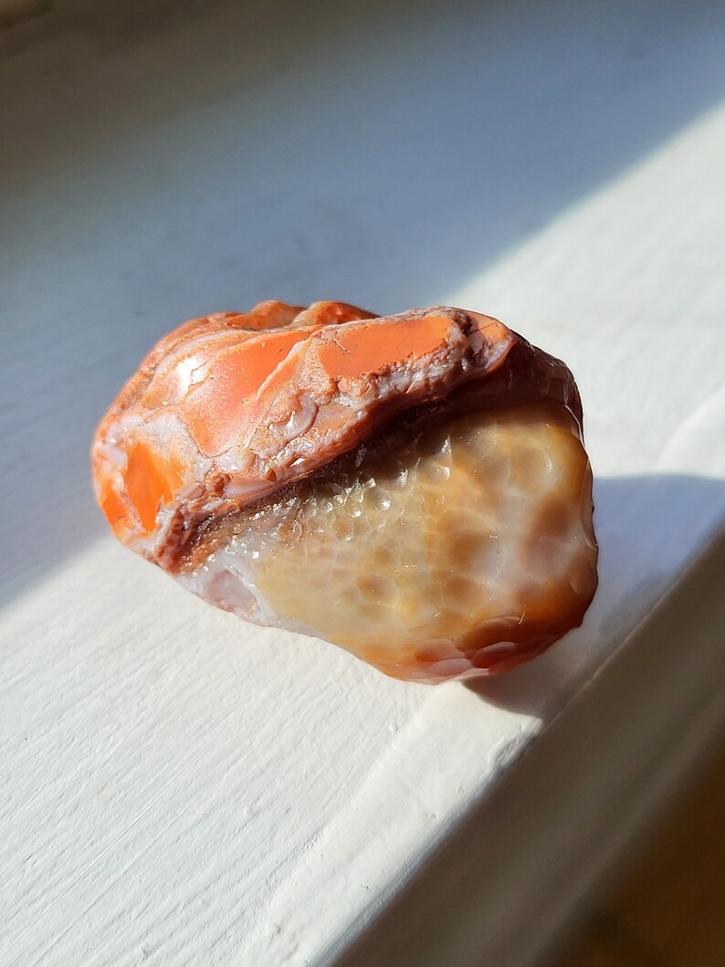 Botryoidal Peeled Beauty This Rock is FIRE Lake Superior Agate With ...