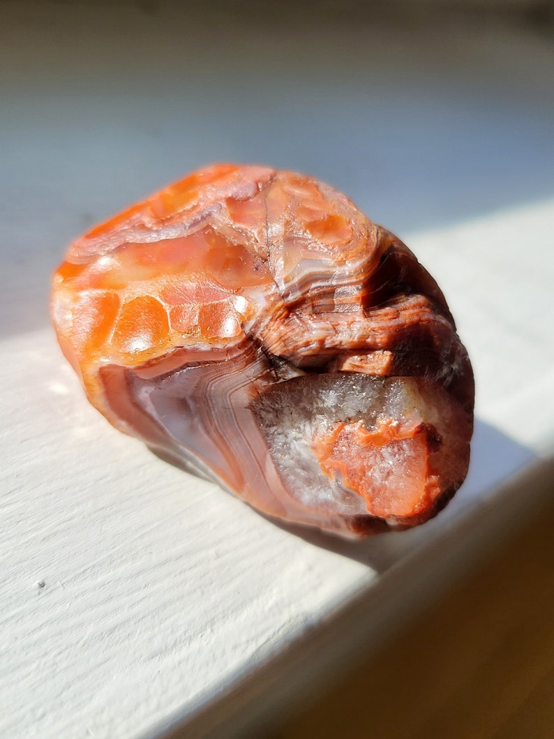 Botryoidal Peeled Beauty This Rock is FIRE Lake Superior Agate With ...
