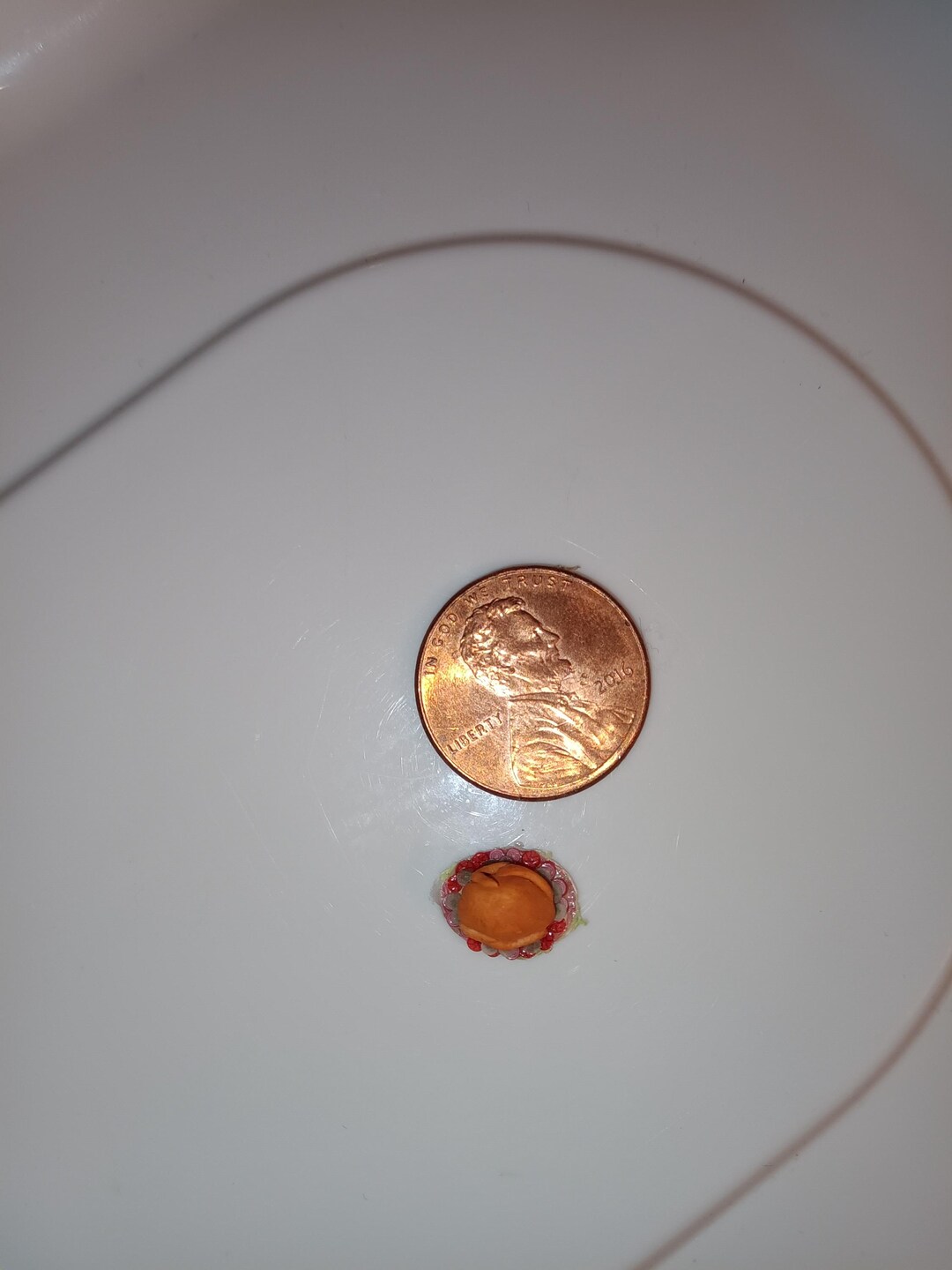 Quarter Scale 1:48 Scale Turkey Platter Dollhouse Miniature - Etsy