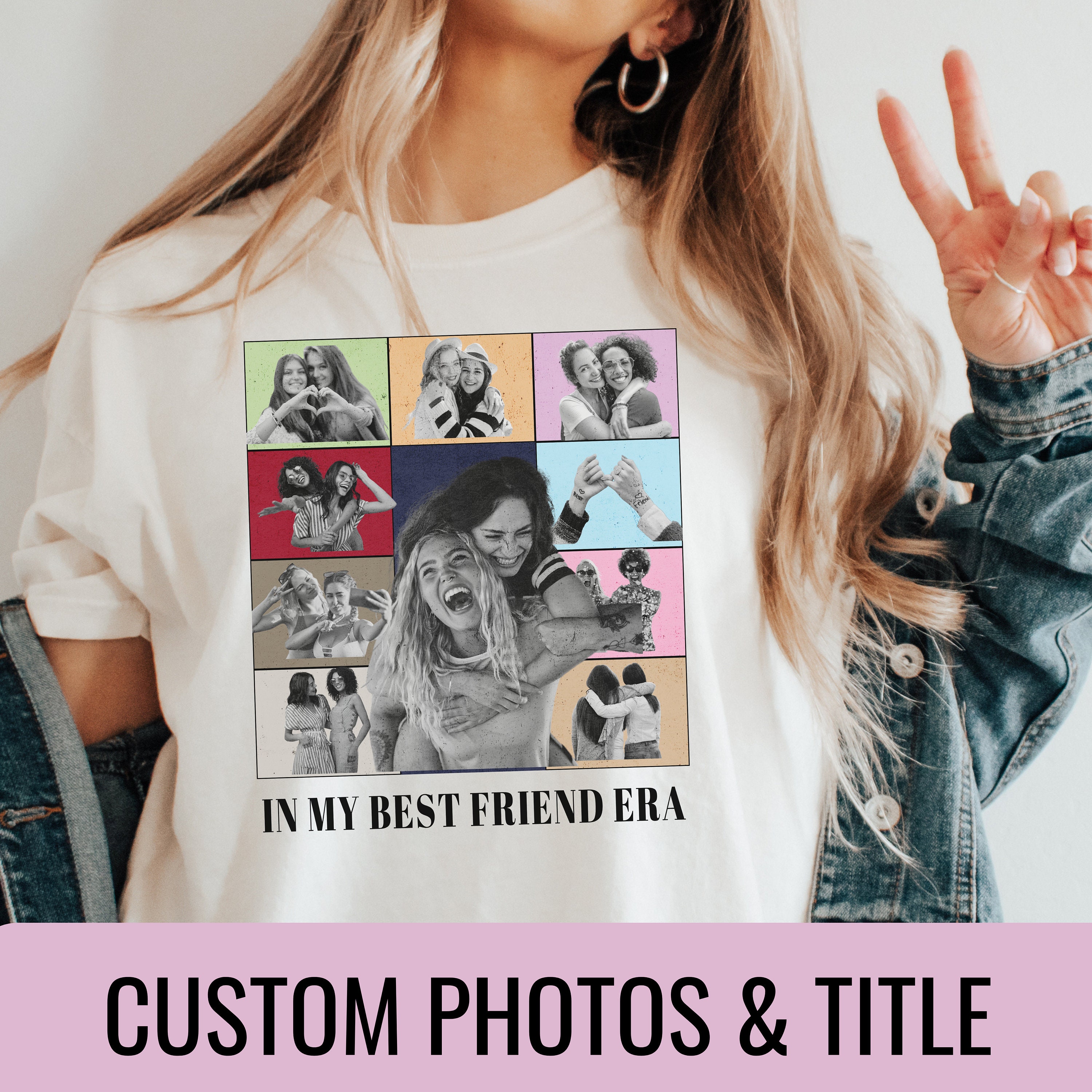 Best Friend Matching Tshirt Eras Tour Shirt Custom Bestie Shirt Best ...