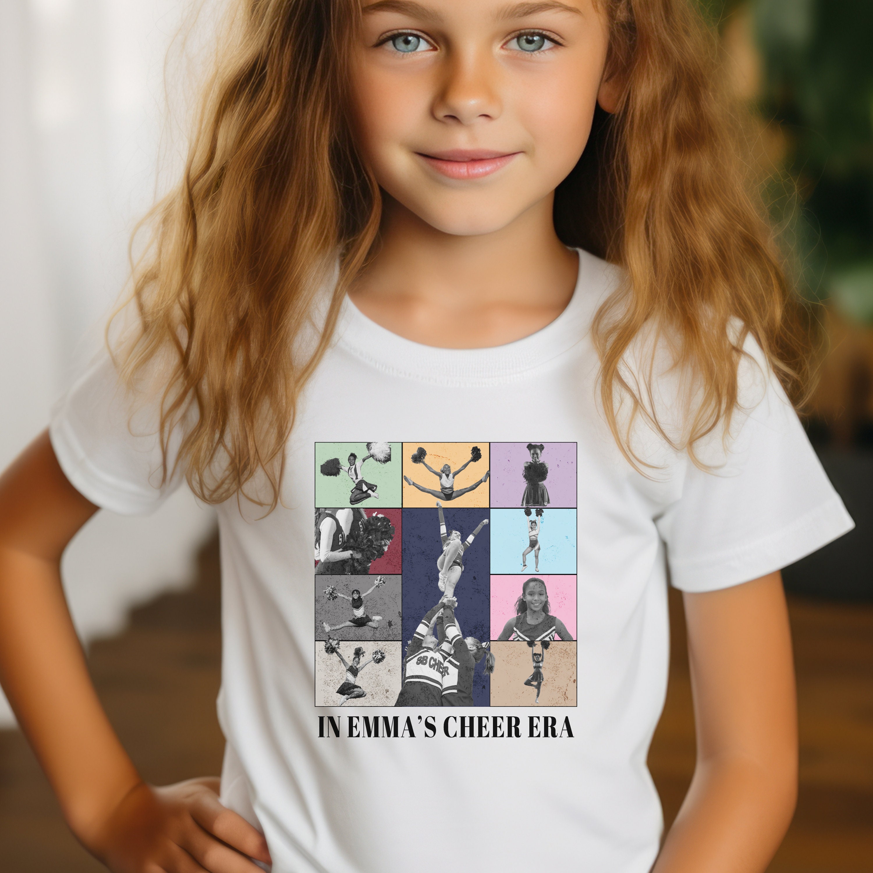 Custom in My Cheer Mom Era Shirt Personalized Cheer Mom Tshirt Eras ...