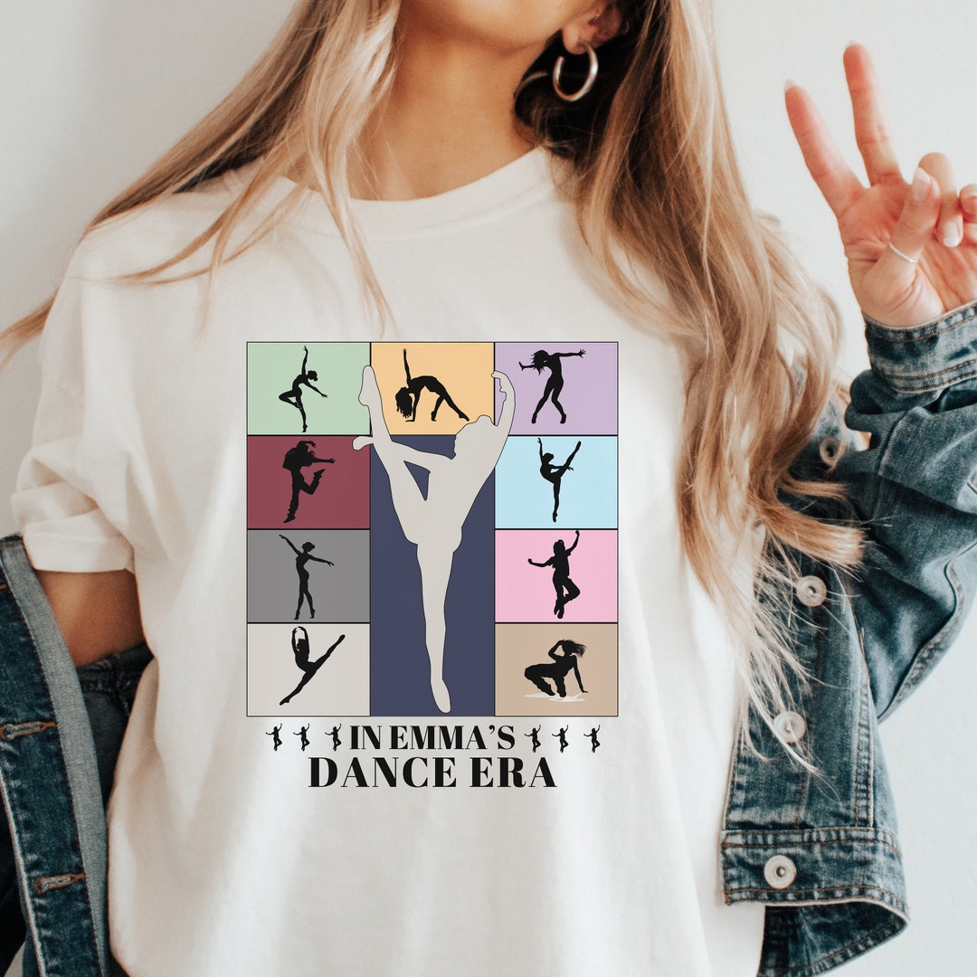 Custom in My Dance Era Shirt Era Tour Oversized Dance Tshirt ...