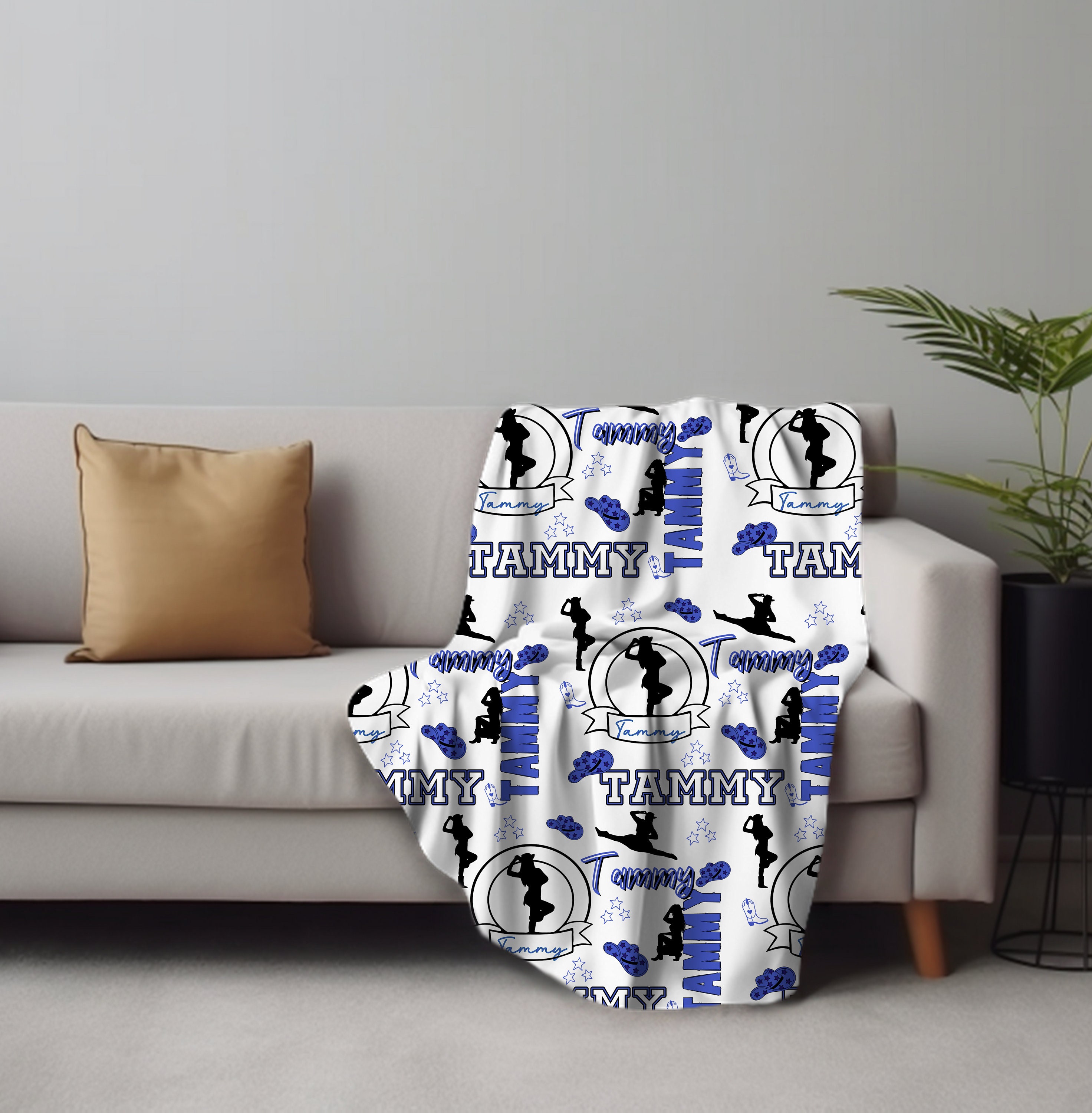 Custom Drill Team Blanket With Name Personalized Drill Team Coach Gift ...