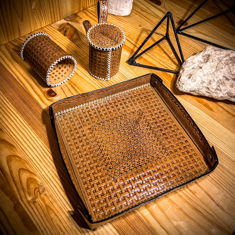 Leather Dice Tray Pdf Pattern - Etsy