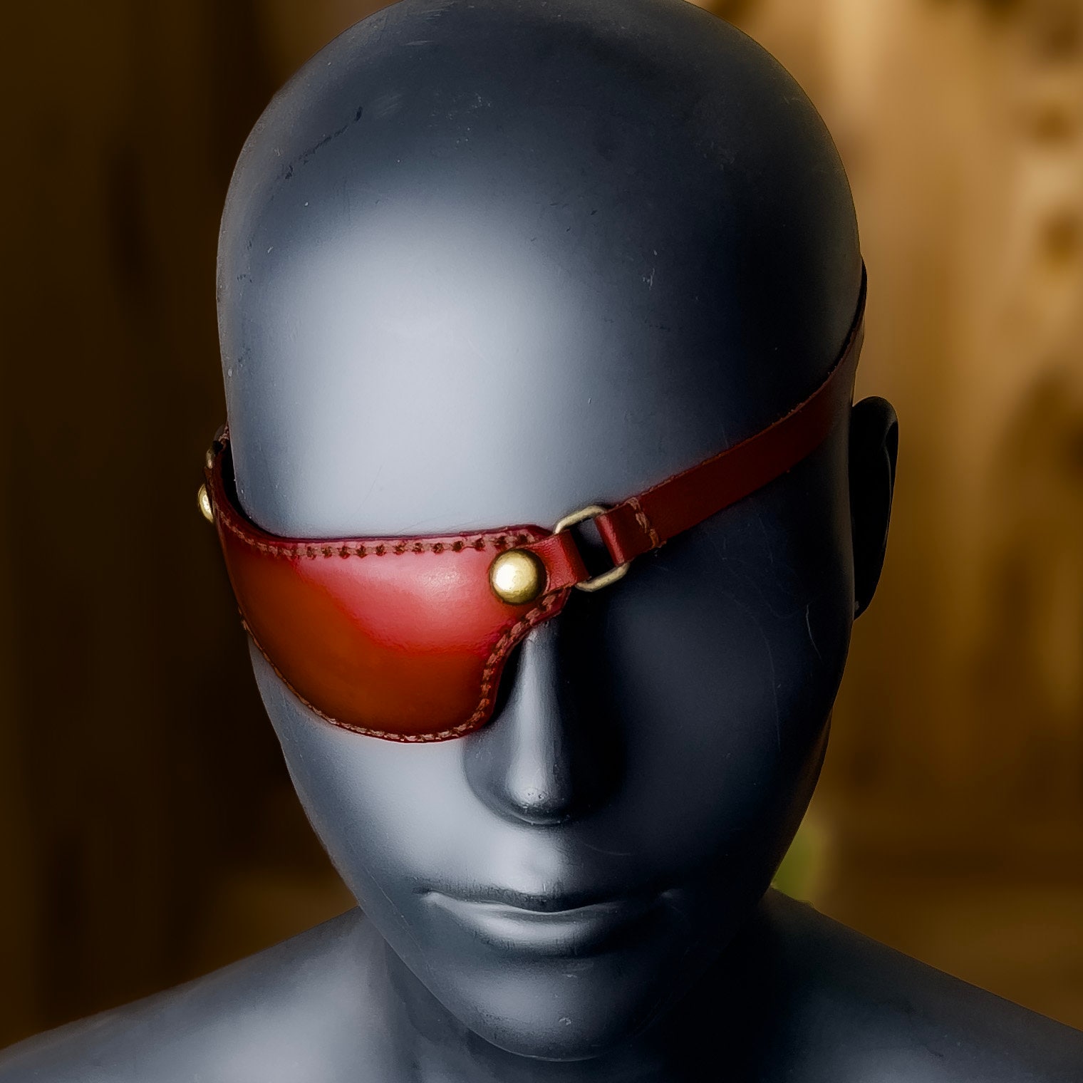 Occluder Leather Eye Patch, Pirate Eye Patch, Cosplay - Etsy