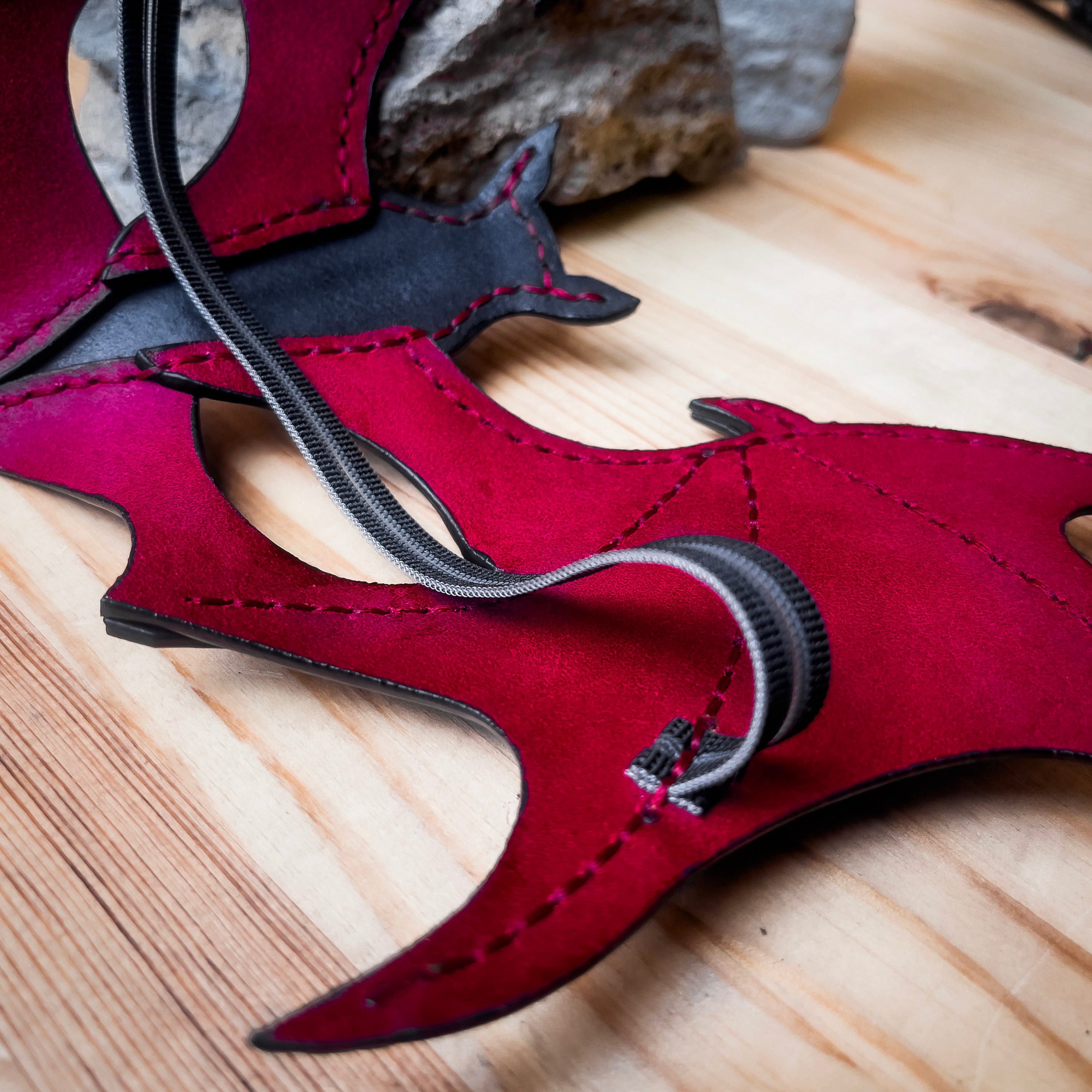 Leather Bat Face Mask, Cosplay - Etsy
