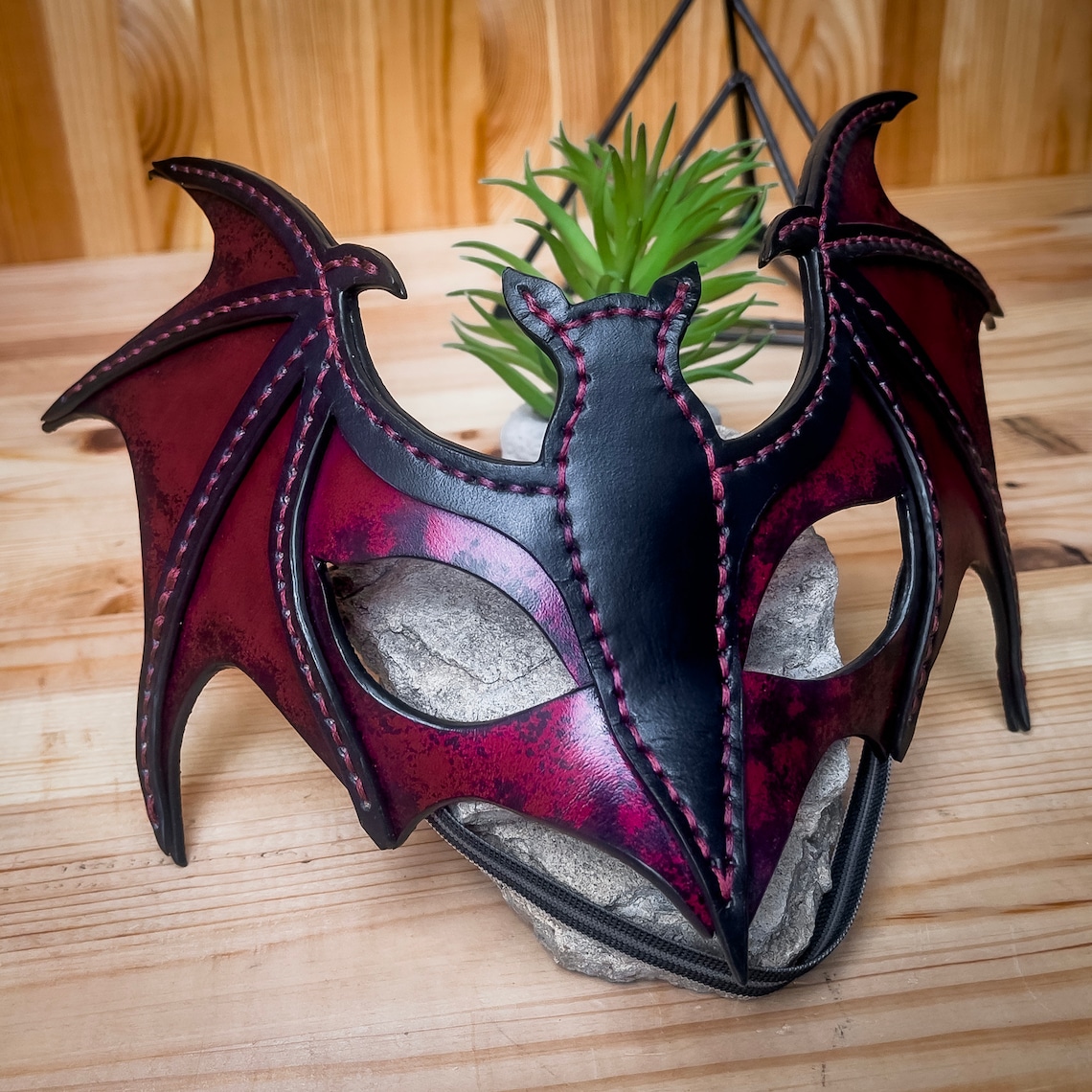 Leather Bat Face Mask, Cosplay - Etsy