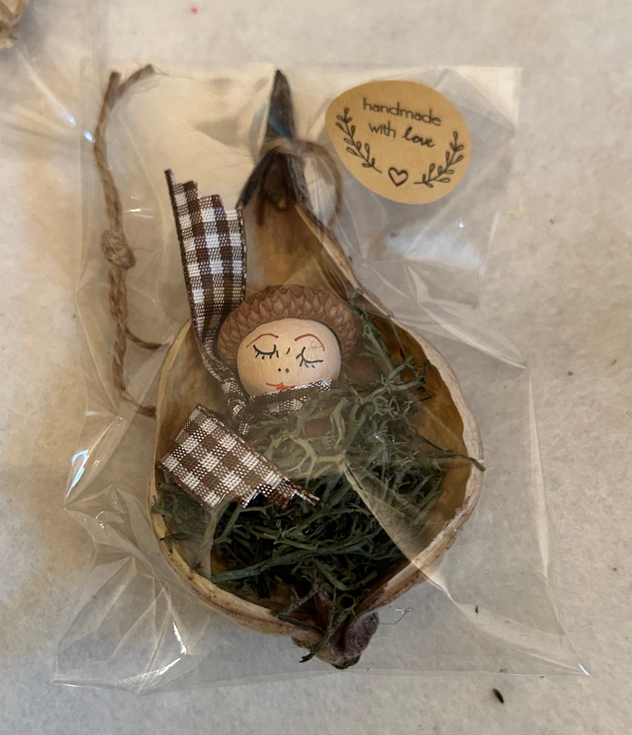 Acorn Baby in a Pod. - Etsy