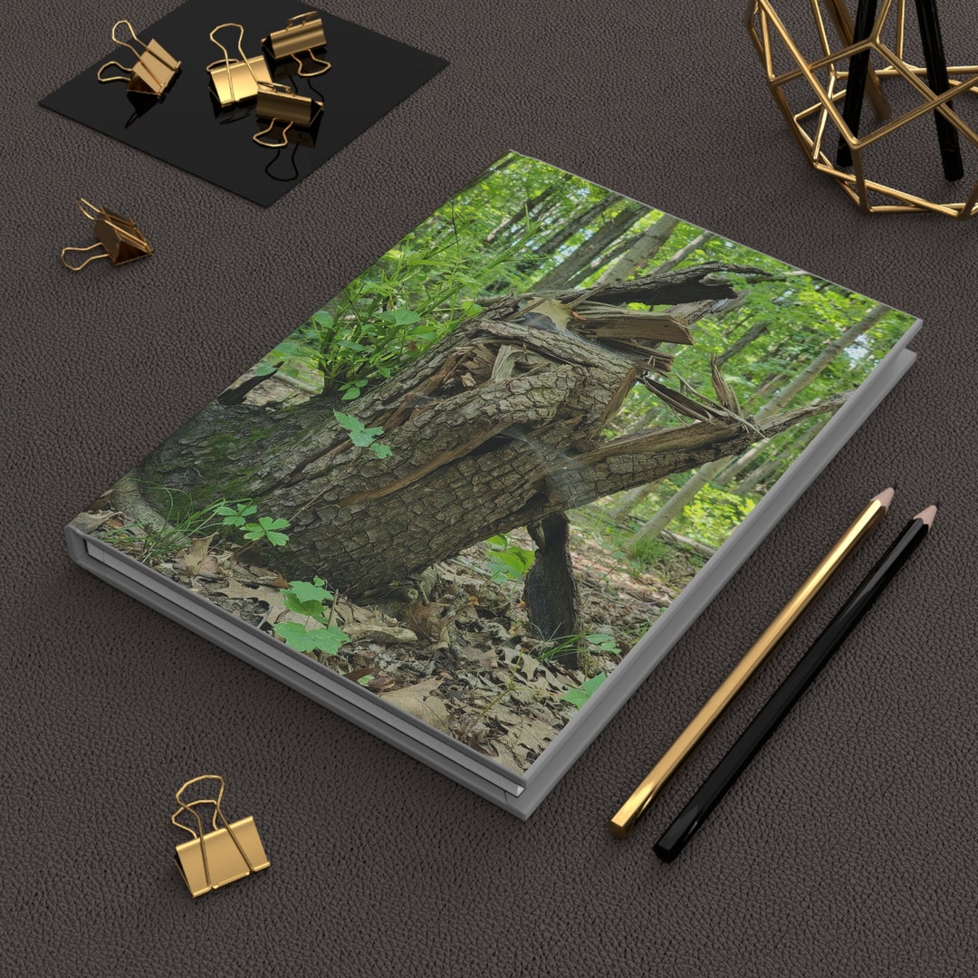 Destroyed Tree Journal Matte - Etsy