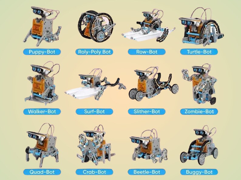 Build a Robot DIY Toy for Learning STEM Science Technology Engineering ...