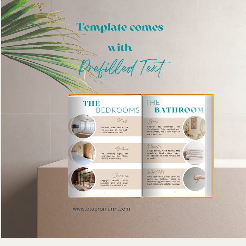 Editable Canva Guest Template, Airbnb Editable Template, House Host ...