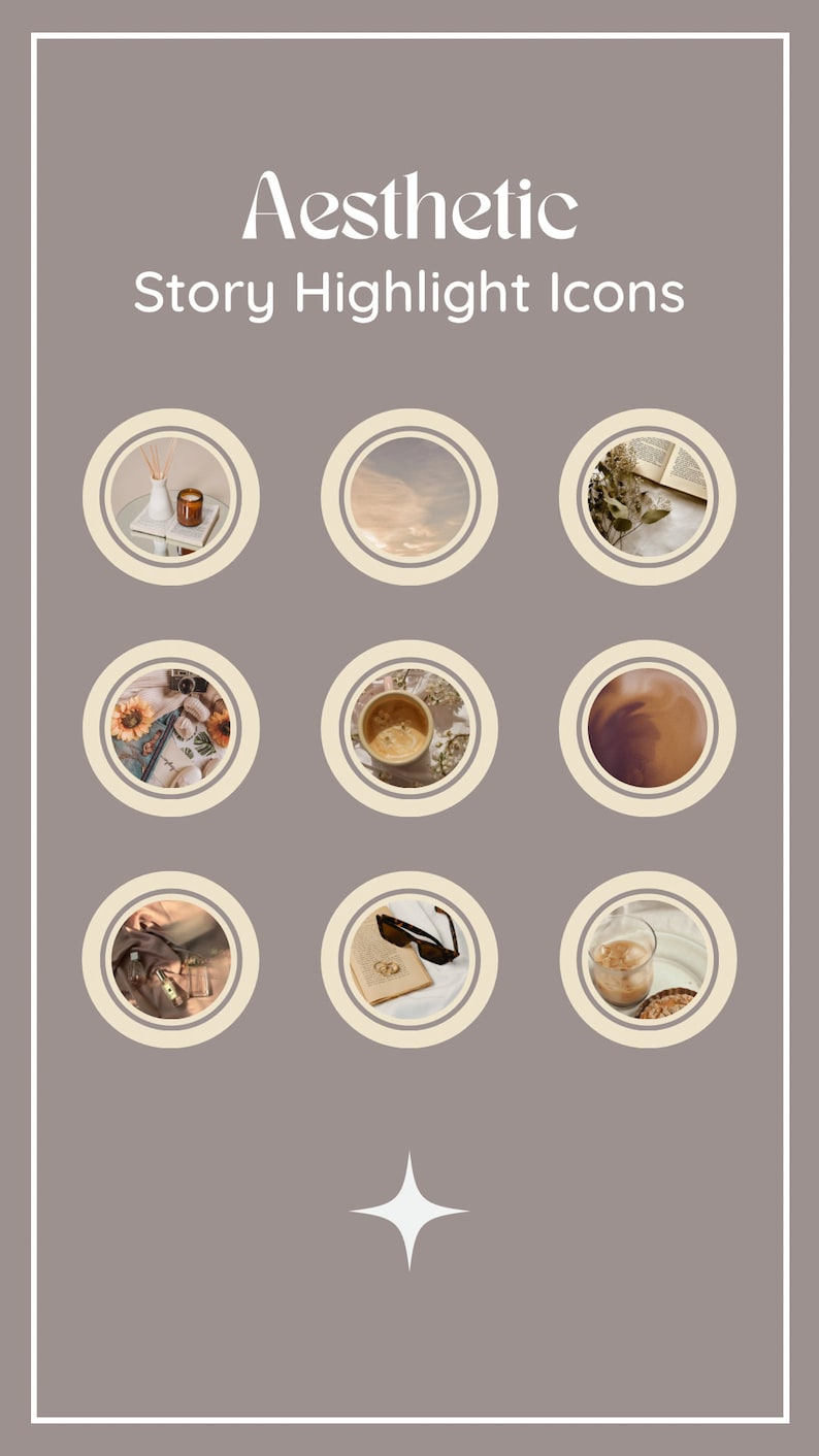 Aesthetic Story Highlight Icons - Etsy