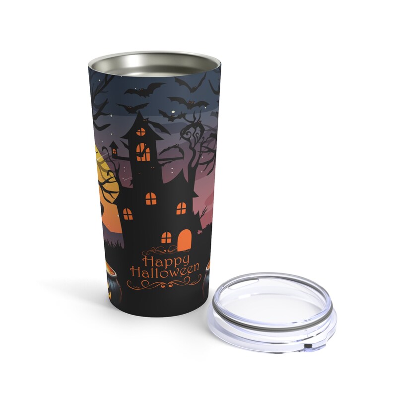 Haunted Mansion Chihuahua Halloween Drink Tumbler by Stacy Soto - Etsy