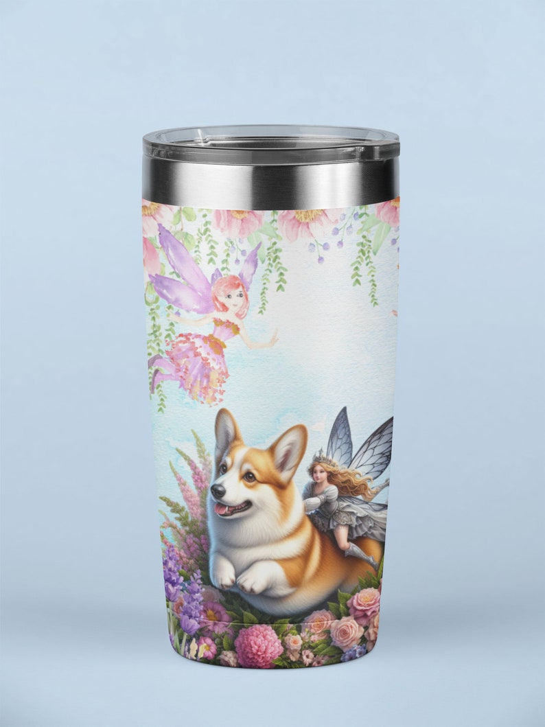 Fairies and Corgis Legends Tumbler - Welsh Heritage Gift - Etsy