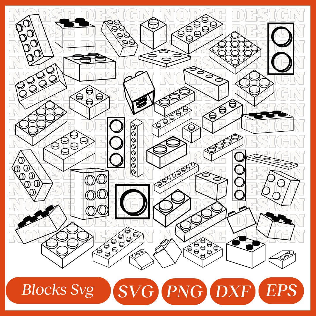 Building Block Svg, Building Toys Svg, Toys Svg, Building Block Toys ...