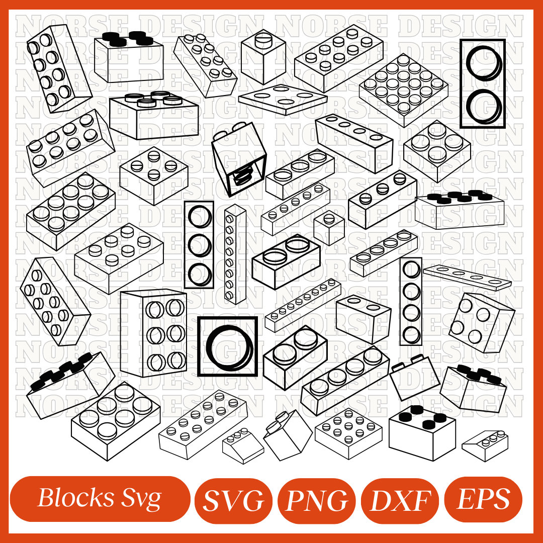Building Block Svg, Building Toys Svg, Toys Svg, Building Block Toys ...