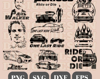 Fast and Furious Svg - Etsy