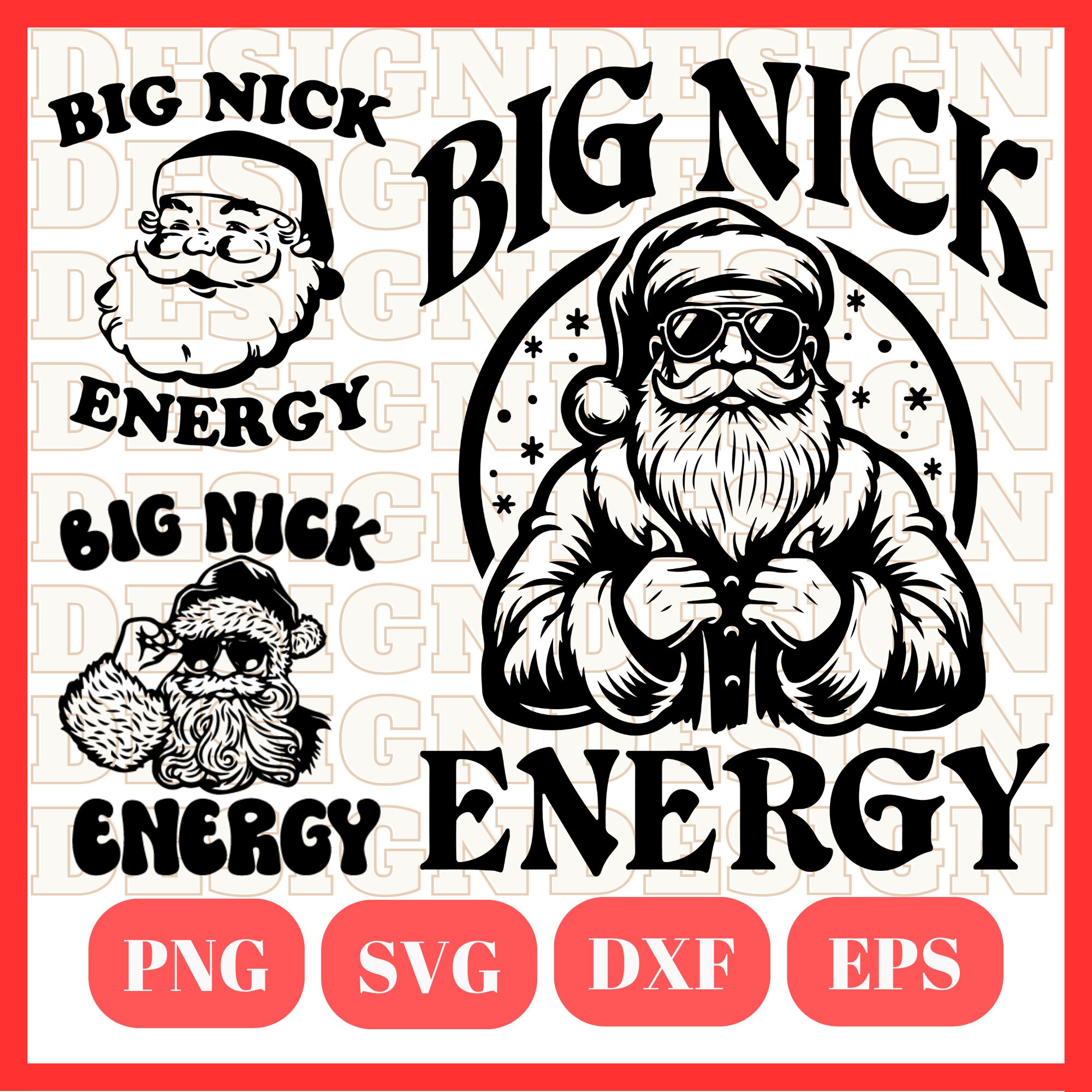 Big Nick Energy Svg, Santa Claus Svg,big Nick Energy Png,big Nick ...