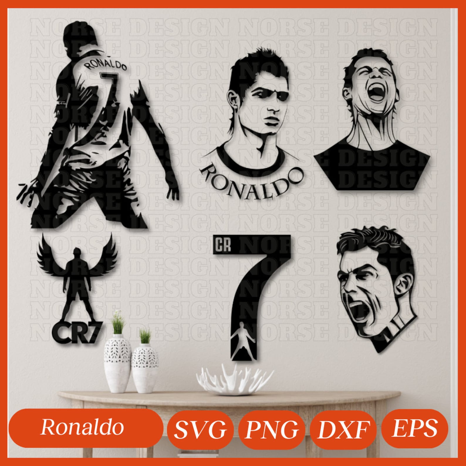 Ronaldo Svg for Cricut, Ronaldo Goat Svg, Ronaldo Png, Football Svg ...