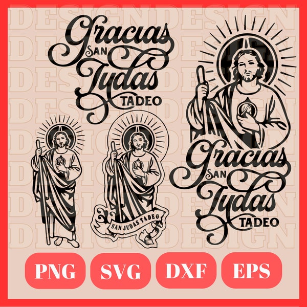 San Judas Svg - Etsy