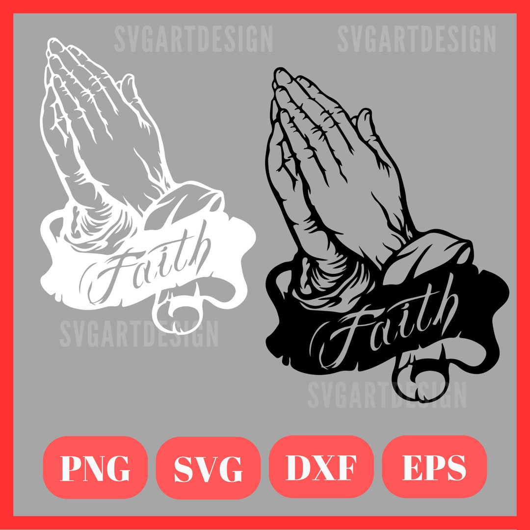 Praying Hands SVG, Praying PNG, Christian Religion Prayer , Praying ...