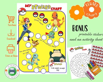 PDF Reward Chart| Tangled Reward Chart | Sticker Chart | Rapunzel Potty ...