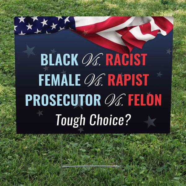 Political Yard Signs - Etsy