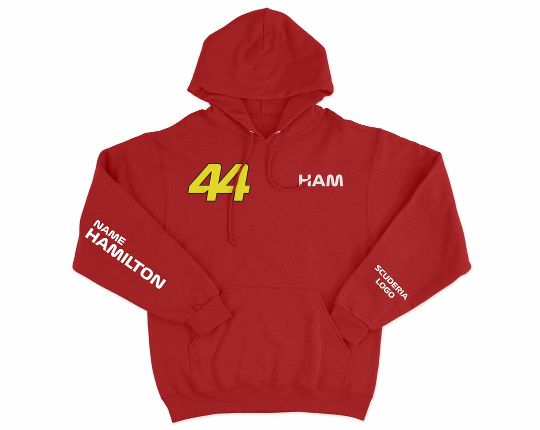 Hamilton 44 Hoodie, Racing Hoodie Hamilton, Custom Hoodie - Etsy UK