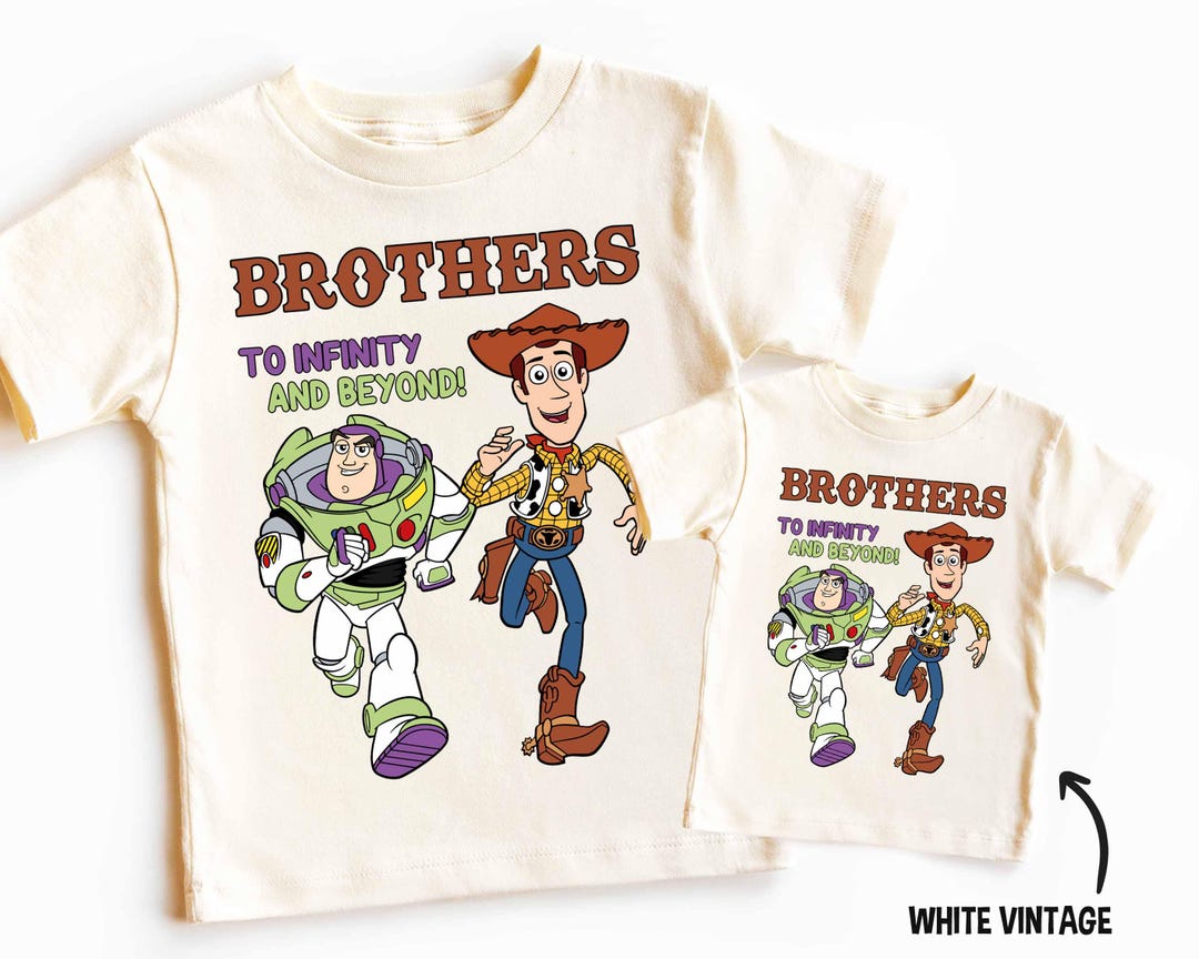 Toy Story Brother T-shirt, Custom Brothers T-shirt, Baby Bodysuit Toy ...