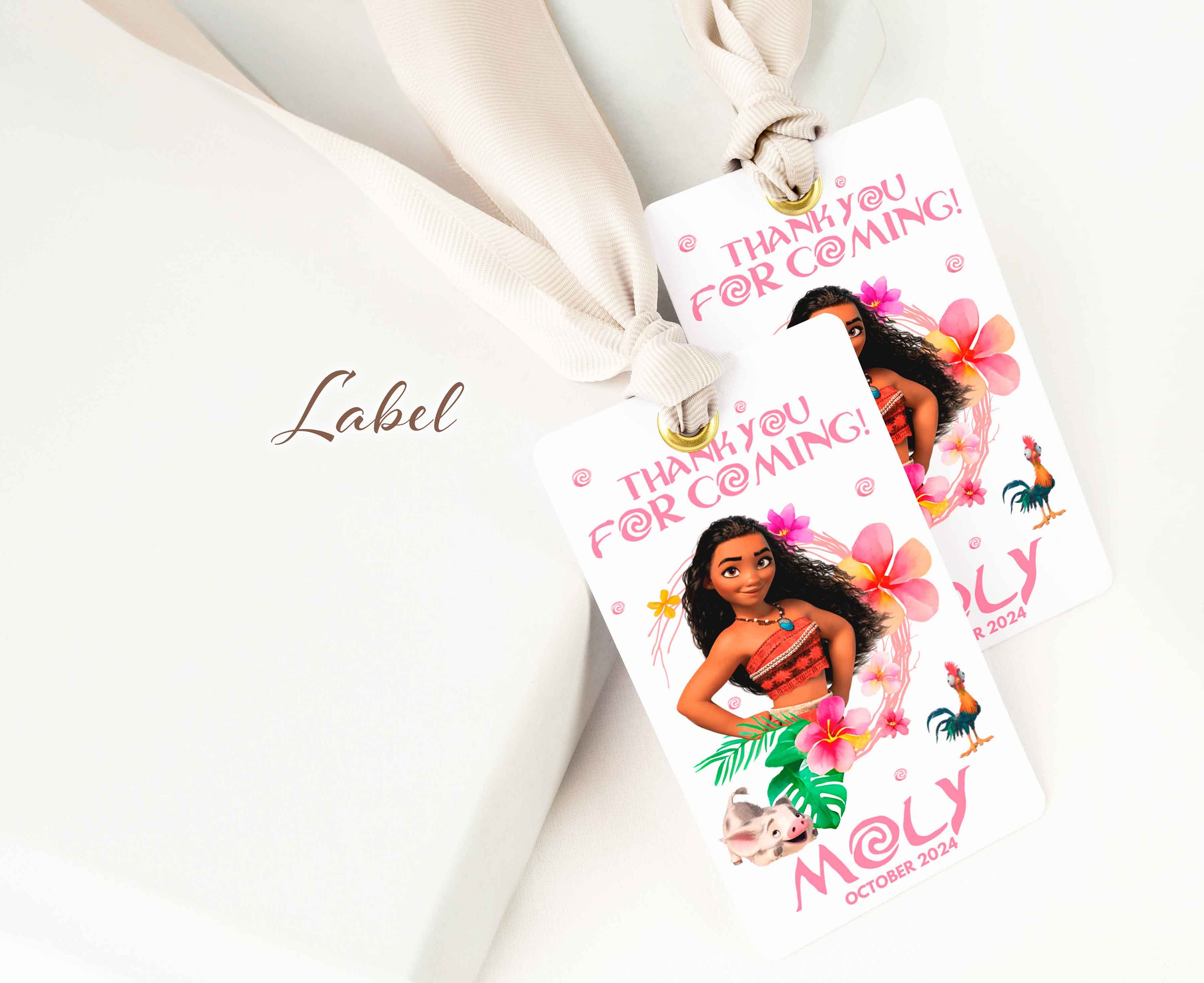 Ocean Moana Invitation, Girl Birthday Invitation, Watercolor Moana ...