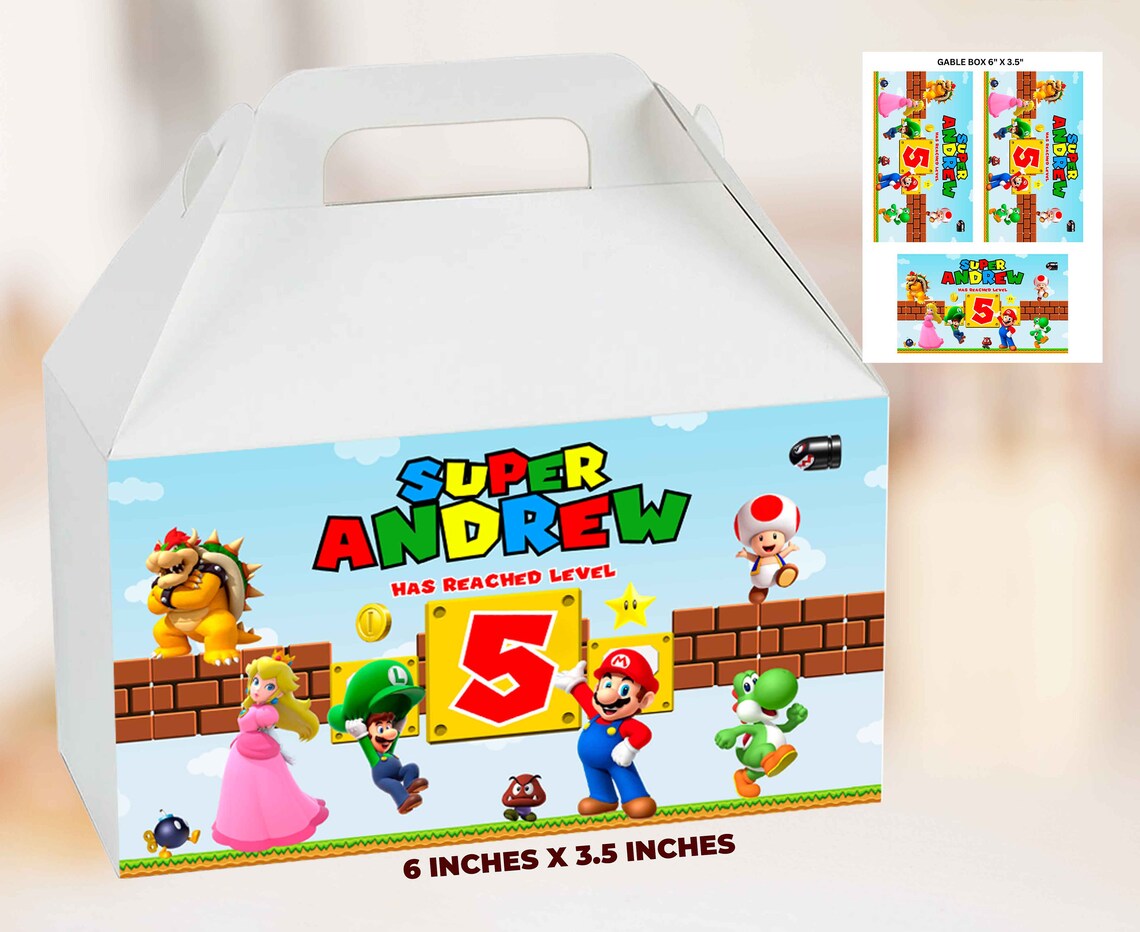 Super Mario Water Label, Chips Bag, Capri Sun, Pringles, Food Labels ...