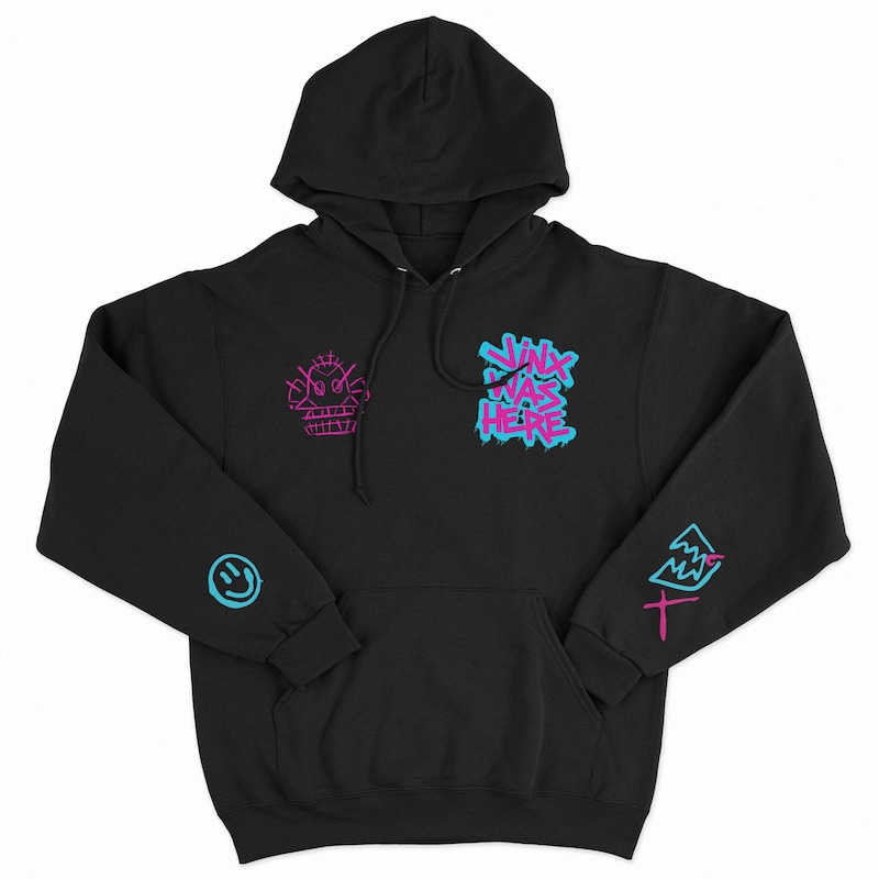 Arcane Jinx Shark Hoodie - Etsy