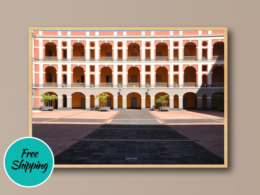 Old San Juan Puerto Rico Window Wall Art Print, Architecture & Travel ...