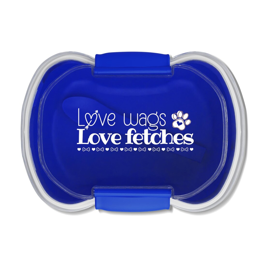 Cute Pug Lover Two-tier Bento Box, Cat and Dog Lunchbox, Pet-themed ...