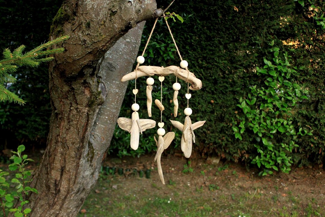 Driftwood Angels - Natural Beach Themed Handmade Angel Figure | Coastal ...