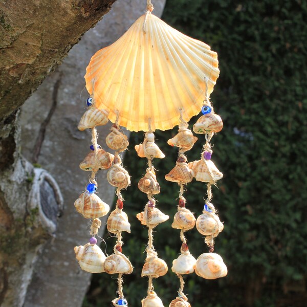 Sea Shell Wind Chime - Etsy