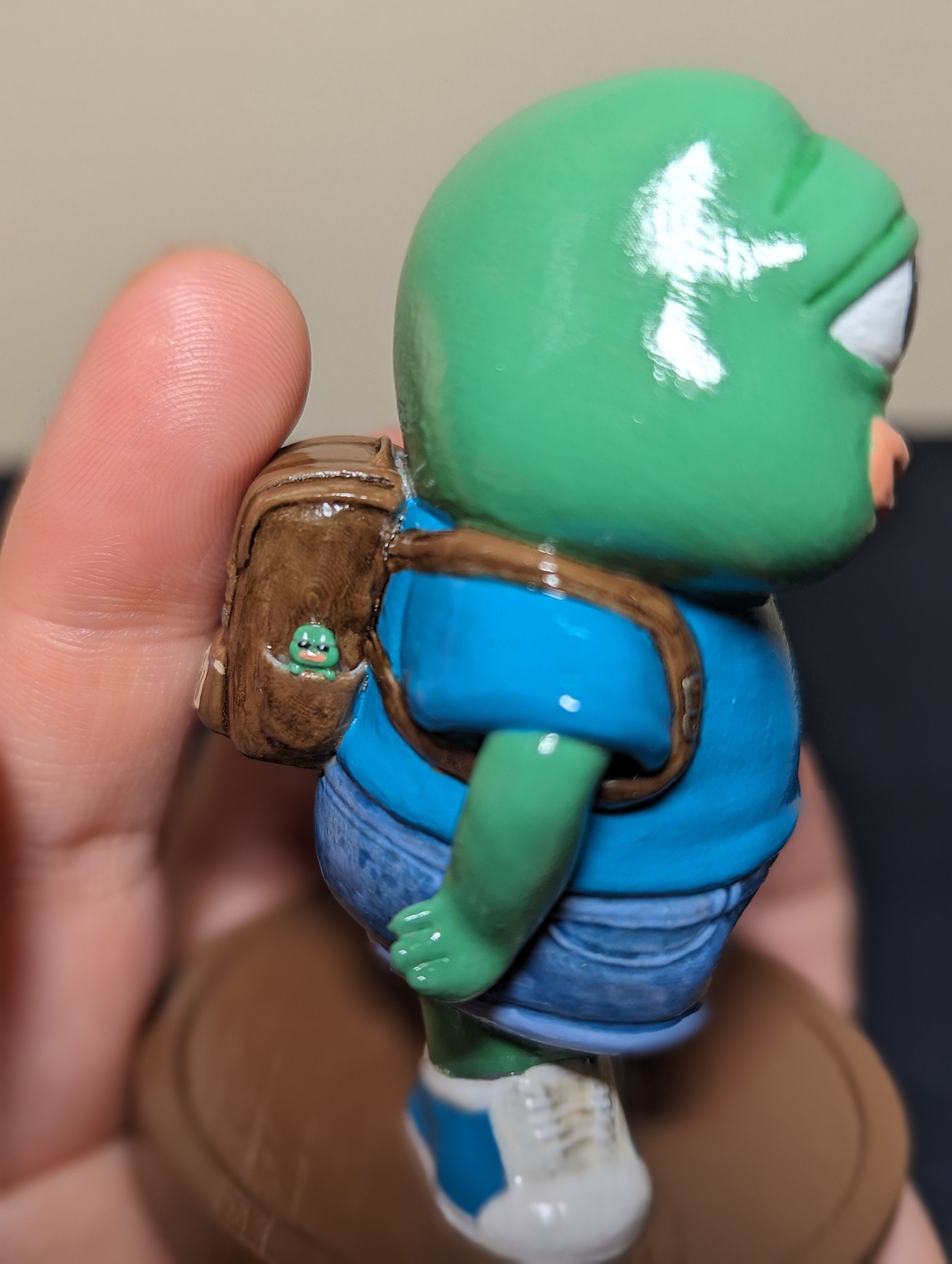 Peepo Preschooler Pepe Frog Friend Desk Pal - Etsy