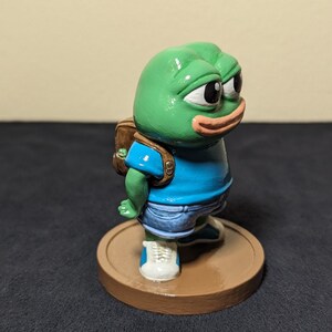 Peepo Preschooler Pepe Frog Friend Desk Pal - Etsy