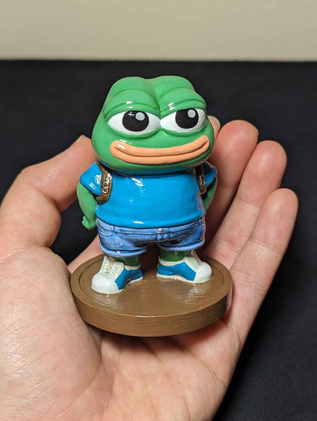 Peepo Preschooler Pepe Frog Fren Deskpal - Etsy UK