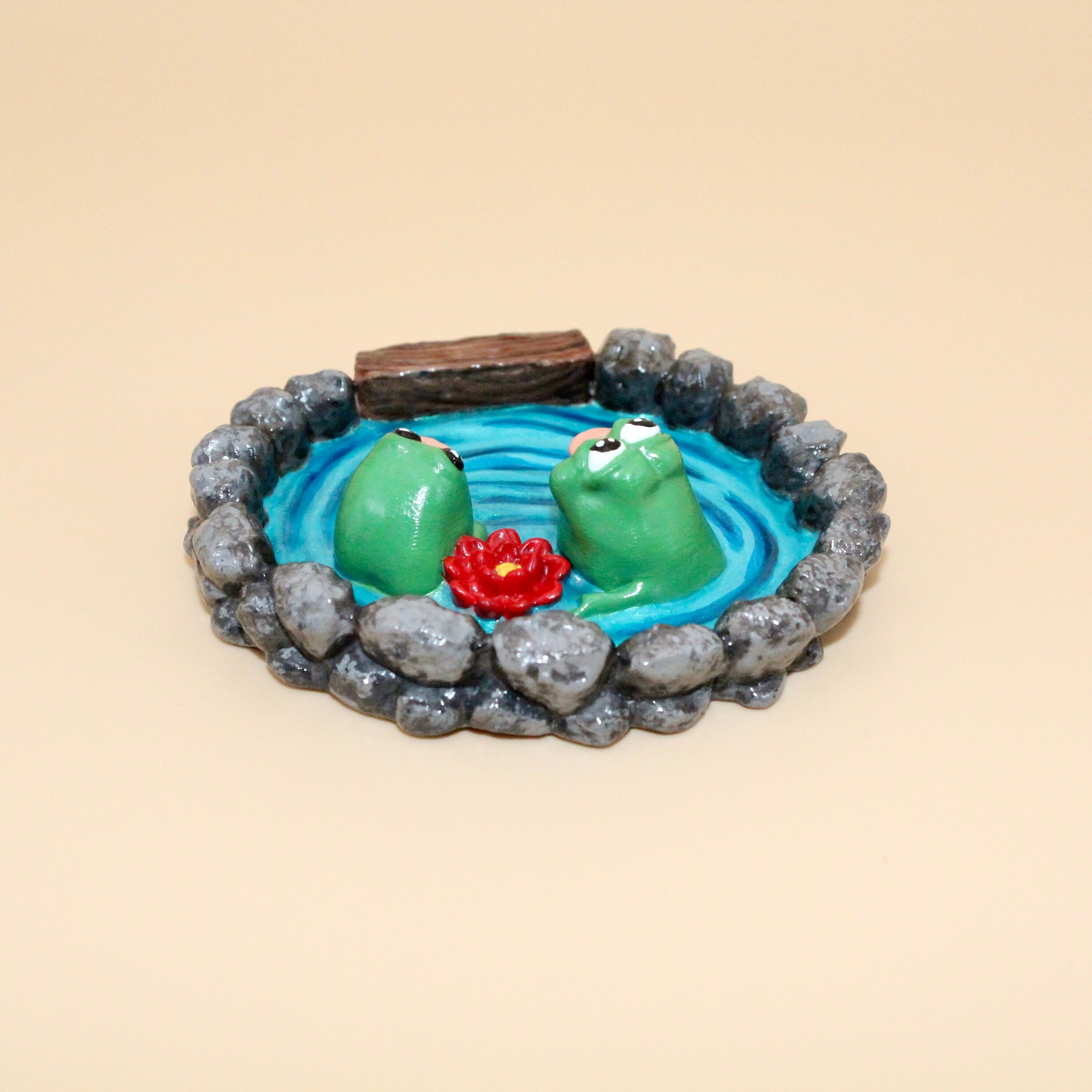 Frenly Ponding Peepo Pepe Apu Frog Pond - Etsy