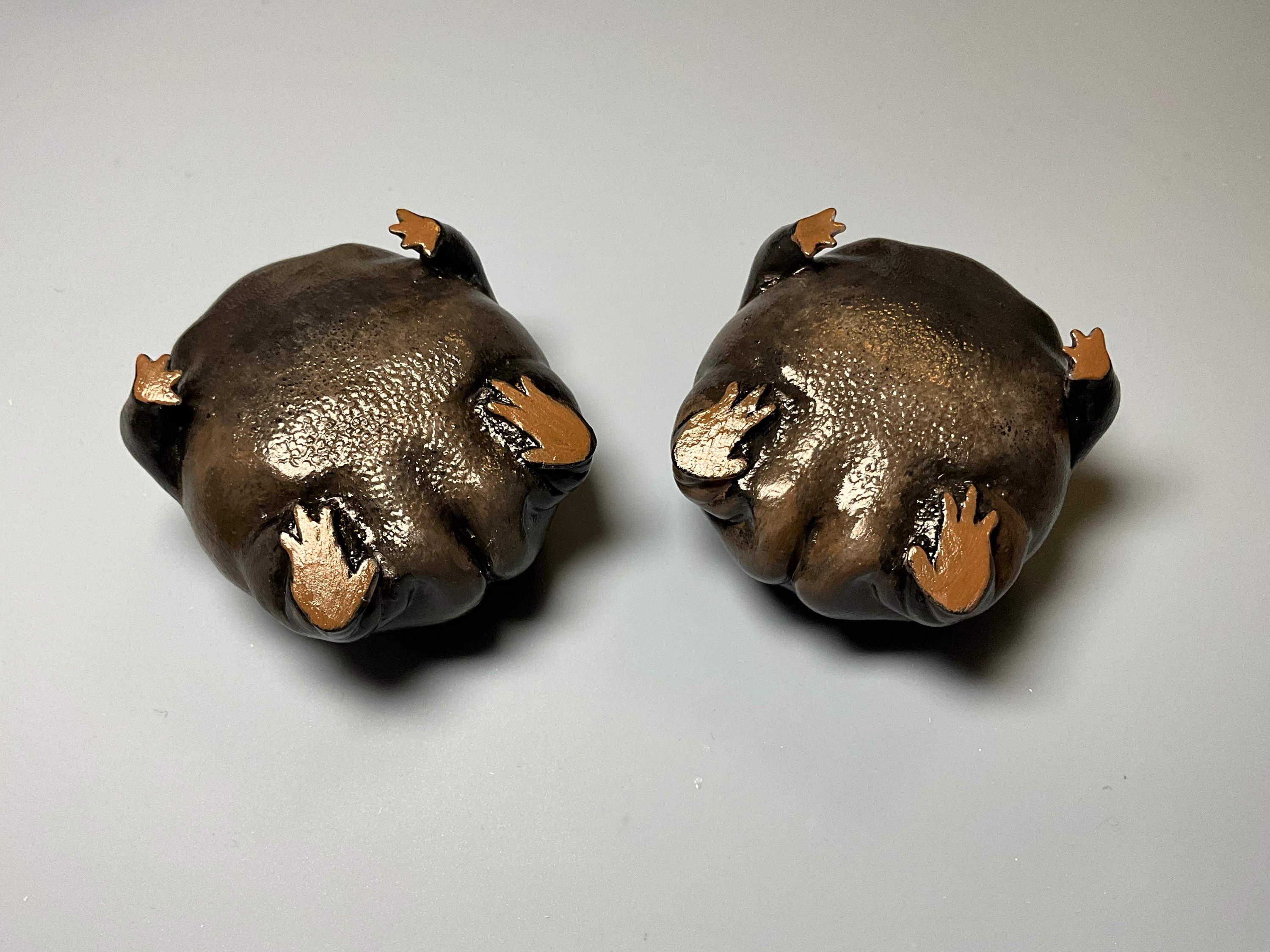 Sad Avocado Rain Frog Friend Deskpal - Etsy