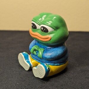 Lovely Peepo Pepe Apu Frog Friend Deskpal - Etsy